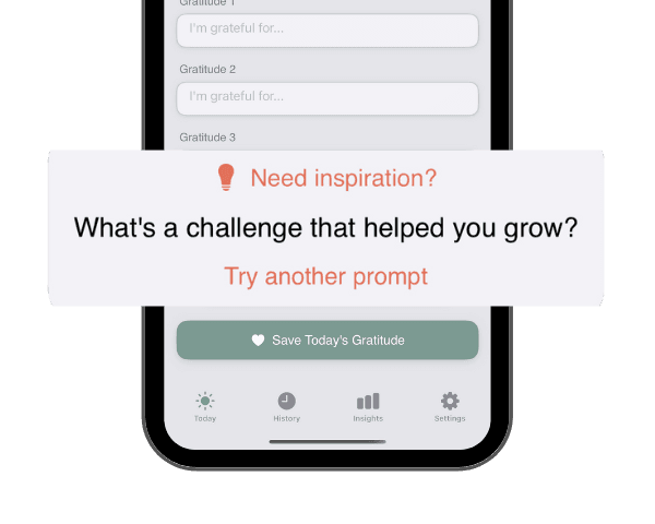 GratitudeBuddy - The Best Daily Gratitude Journal App for iPhone